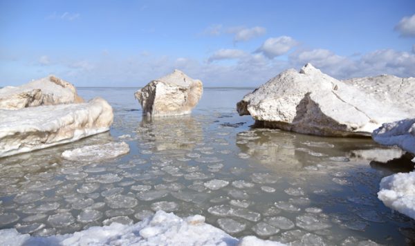 Ice Formations in the Extreme Cold - Schlitz Audubon