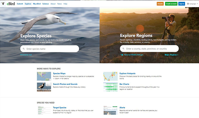 Getting Started with eBird | Schlitz Audubon Nature Center