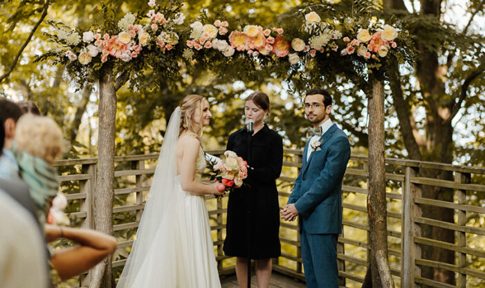 Floral Ravine Ceremony - Schlitz Audubon